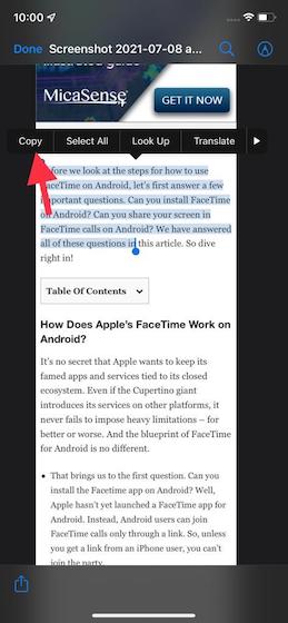 How to Edit PDF on iPhone using the Files App | Beebom