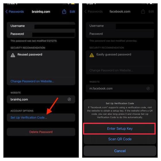 How to Use iOS 15 Built-in Password Authenticator on iPhone and iPad ...