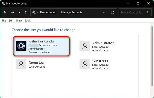 How to Remove Microsoft Account from Windows 11 [Guide] | Beebom