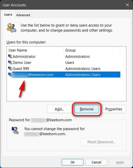 How to Remove Microsoft Account from Windows 11 [Guide] | Beebom