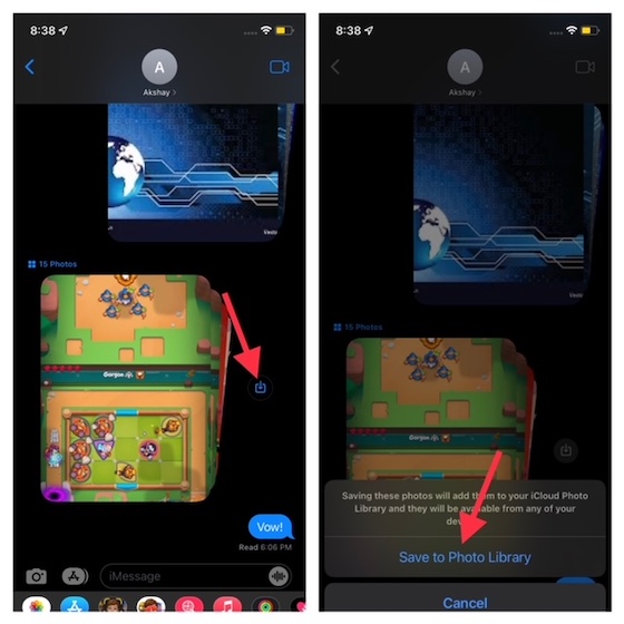 How to Use Photo Collections in Messages on iPhone and iPad | Beebom