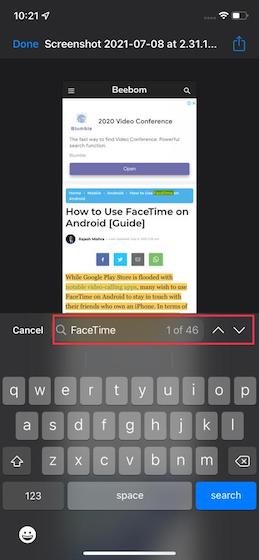 How to Edit PDF on iPhone using the Files App | Beebom