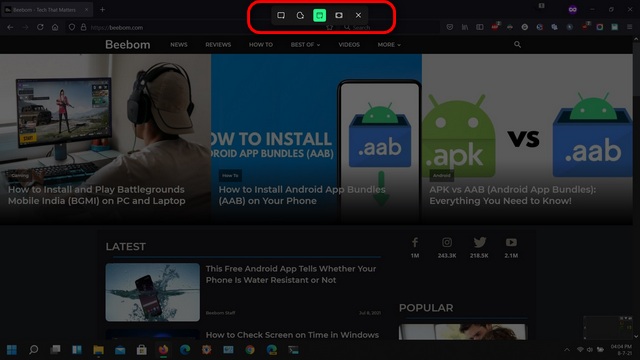 How to Take Screenshots on Windows 11 [8 Methods Explained] | Beebom