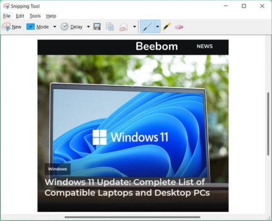 How To Take Screenshots On Windows 11 - Tech Tribune France