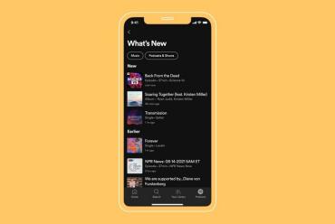 Spotify Adds a What’s New Feed To Notify Users About New Releases | Beebom