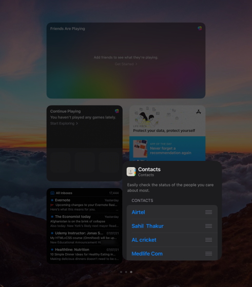 How to Add and Use Widgets on iPad in 2021 [Guide] | Beebom