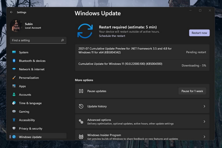 New Windows 11 Preview Build Brings Teams Chat Integration, Visual ...
