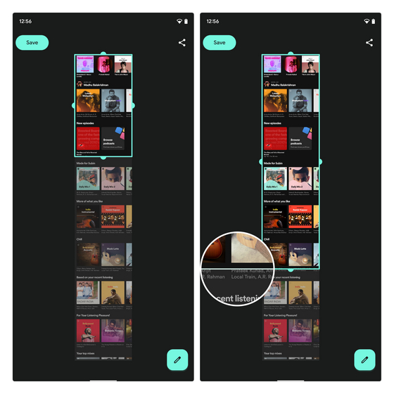 How to Take Scrolling Screenshots in Android 12 | Beebom