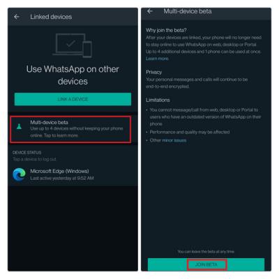 How to Use WhatsApp on Multiple Devices in 2021 [Guide] | Beebom