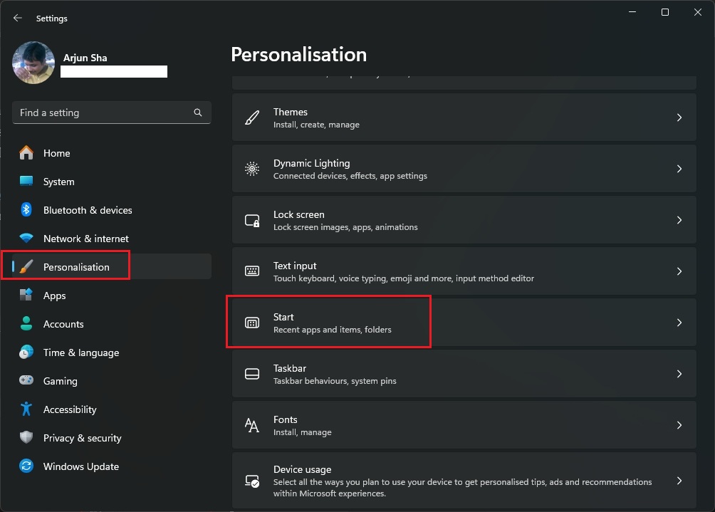 How to Customize the Start Menu on Windows 11 in 2025 | Beebom