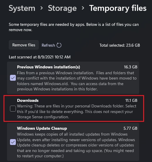 How to Free Up Disk Space After Upgrading to Windows 11 [3 Easy Methods] | Beebom
