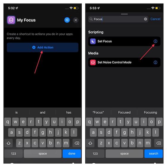 How to Create and Use Custom Home Screen in Focus on iOS 15