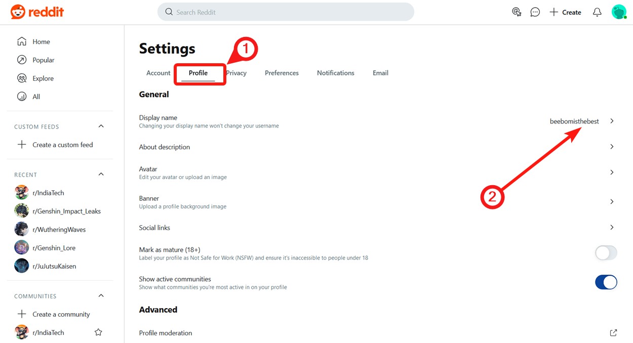 How to Change Your Reddit Username | Beebom