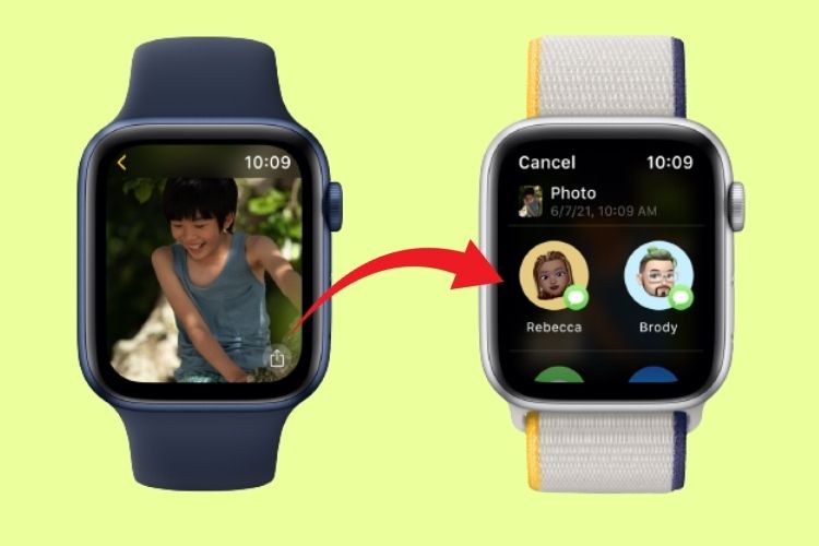 How to Share Photos via Messages and Mail on Apple Watch | Beebom