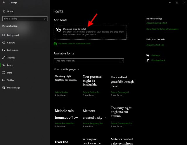 How to Download and Install Fonts on Windows 11/Windows 10 | Beebom