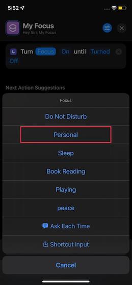 How to Create and Use Custom Home Screen in Focus on iOS 15