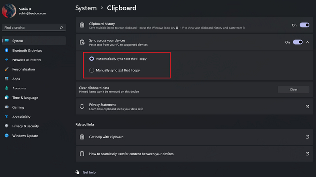 How to Sync Clipboard Across Android Phone and Windows PC | Beebom