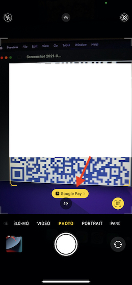 How to Use iPhone Camera App to Make UPI Payments in India | Beebom