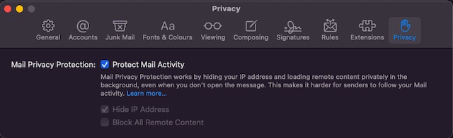 How to enable Mail Privacy Protection on macOS Monterey | Beebom