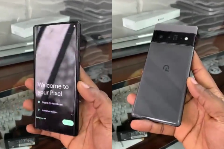 First Pixel 6 Pro Hands-on Video Shows off the Device's Glossy Back ...