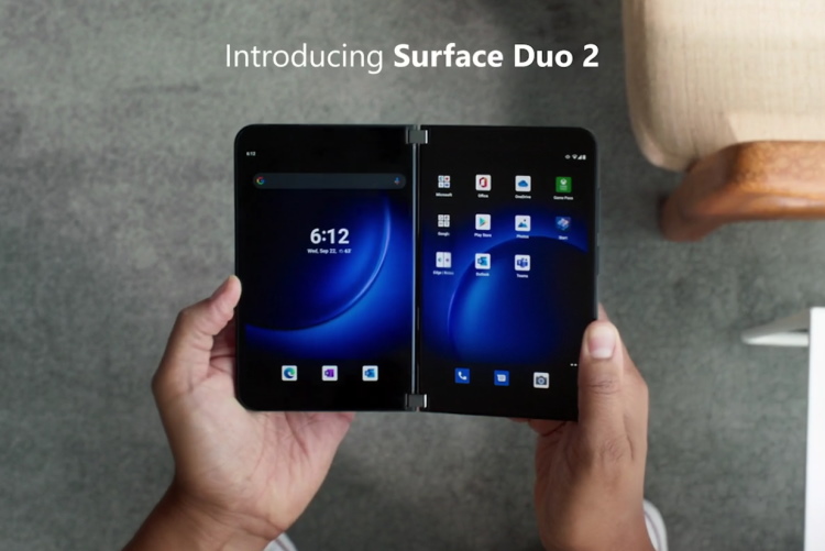Microsoft Surface Duo 2 with Snapdragon 888 5G, Triple Rear Cameras ...