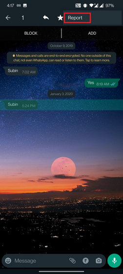How to Report WhatsApp Messages in a Few Easy Steps (2021) | Beebom