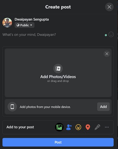 The Facebook Website Now Lets You Add Photos from Your Mobile; Here's ...