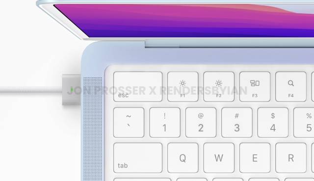 Future MacBook Air Models Might Include a White Notch and White Bezels ...