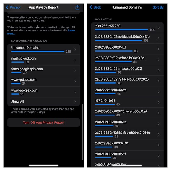 What is App Privacy Report in iOS 15 and How to Use It? (2021) | Beebom