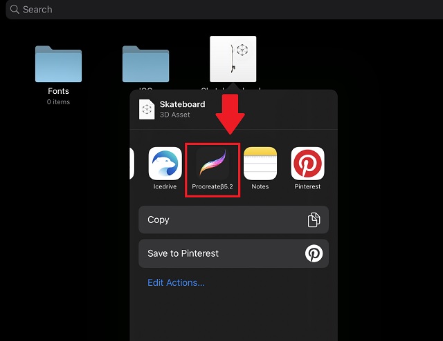 How To Import And Export 3d Models In Procreate 2022 Beebom