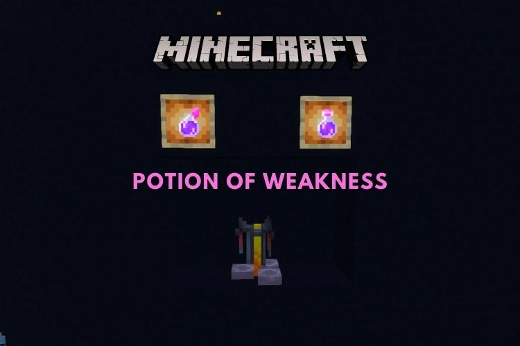 How to Make Potion of Weakness in Minecraft (2023) | Beebom