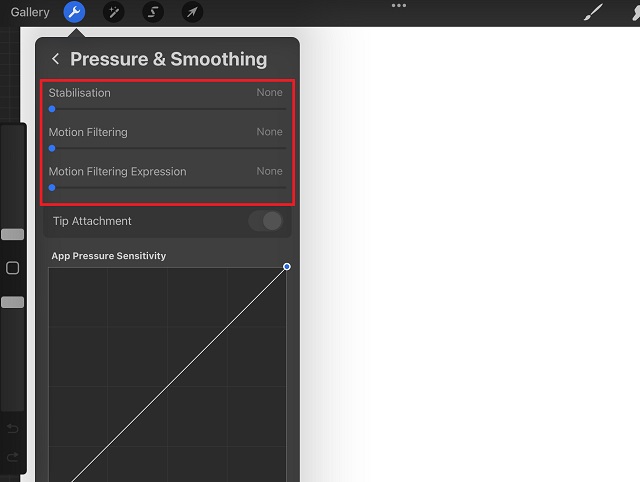 How to Draw Smooth Lines with Stroke Stabilization in Procreate | Beebom