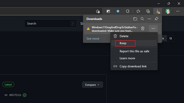How to Drag and Drop Files onto the Windows 11 Taskbar | Beebom