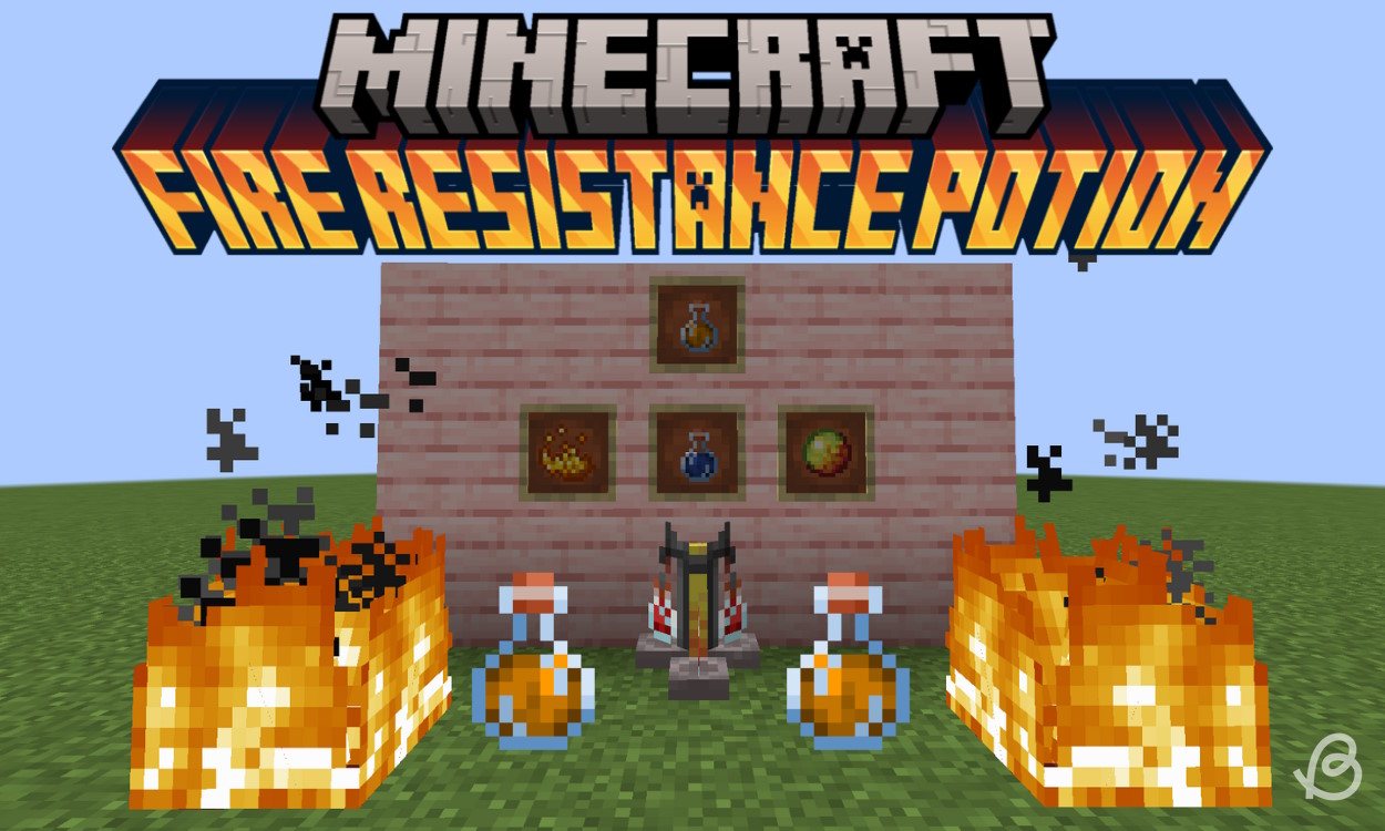 Minecraft Potion Of Fire Resistance How To Make All Variants Of Potion