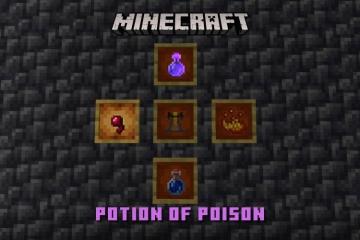 How to Make Potion of Poison in Minecraft (2021) | Beebom