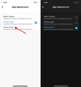 How to Enable Dark Mode in Snapchat in 2022 (iOS & Android) | Beebom