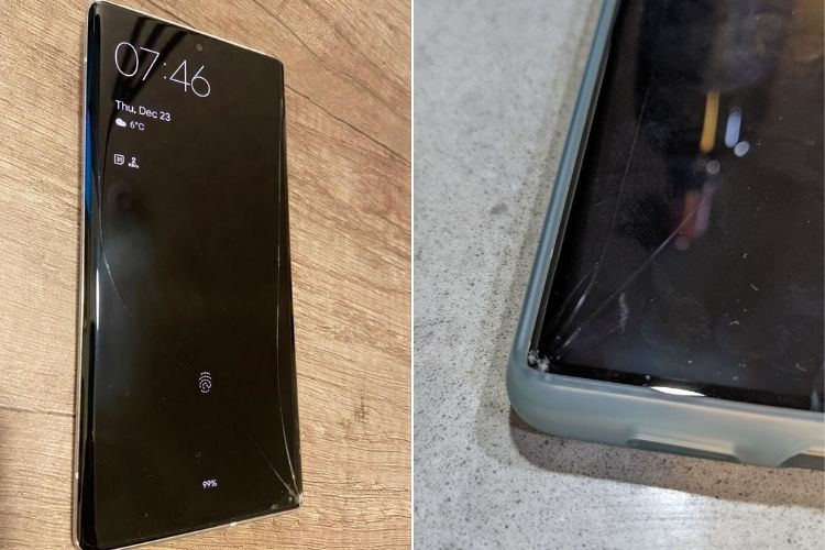 Several Pixel 6, 6 Pro Owners Report Random Screen Cracking Issue | Beebom