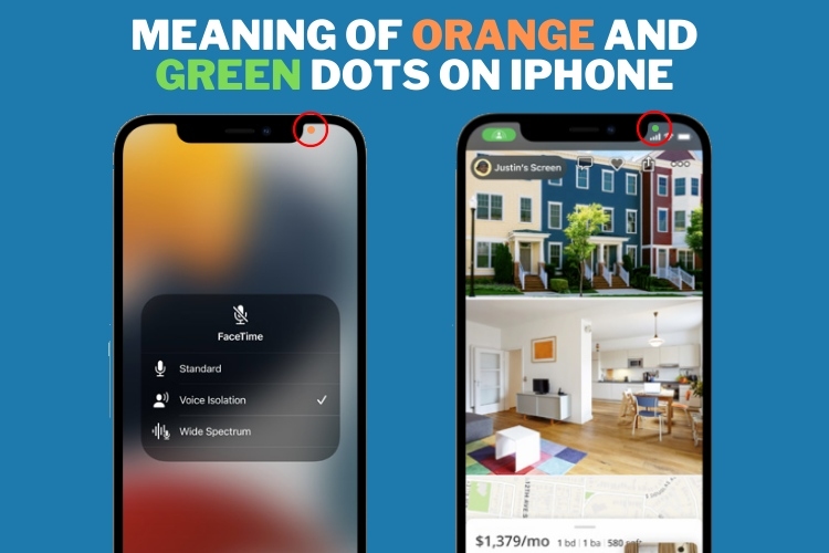 What Do Orange and Green Dots on Your iPhone Mean? (2022) | Beebom