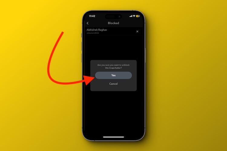 How to Unblock Someone on Snapchat (2023 Guide) | Beebom
