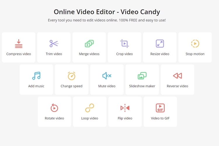 Video Candy Editor: An Easy-to-Use and Free Tool to Edit Your Videos ...