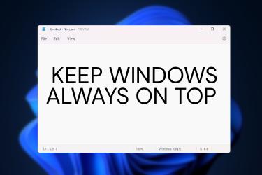 How to Keep a Window Always-on-Top in Windows 11 (2 Ways) | Beebom