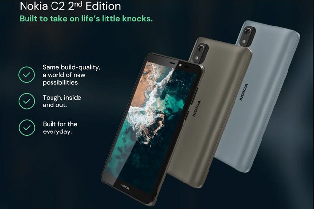 Nokia C21, C21 Plus, and C2 2nd with Android 11 Go Launched | Beebom