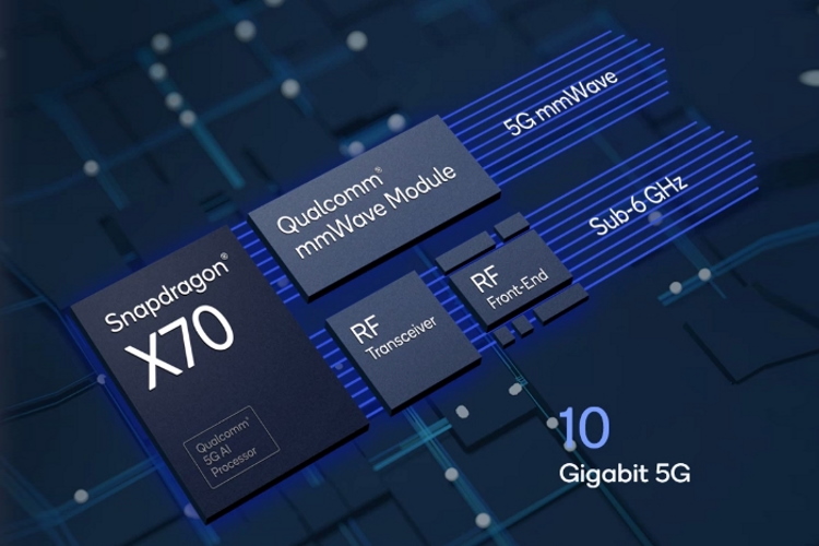 Qualcomm Unveils Snapdragon X70 5G Modem with AI Processor, 10Gbps Download Speeds | Beebom