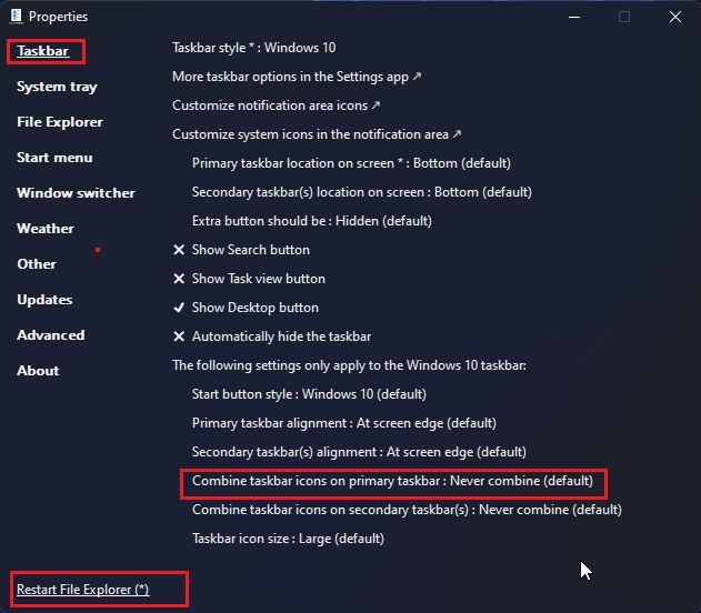 How to Set Windows 11 Taskbar Icons to Never Combine (2022) | Beebom