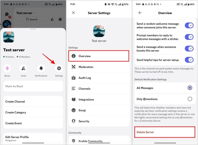 How to Delete a Discord Server | Beebom