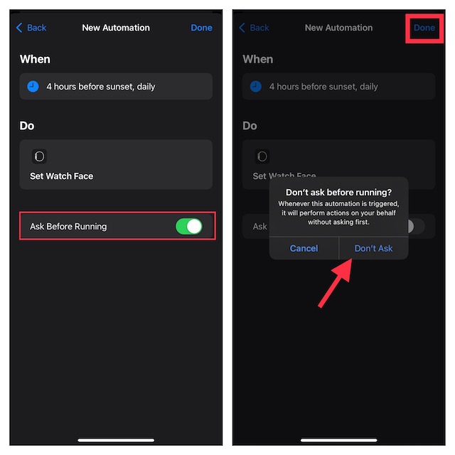 How to Automatically Change Apple Watch Face Based on Time or Place