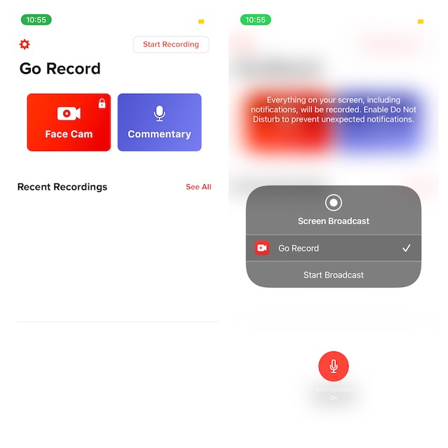 How to Screen Record on iPhone (4 Methods) | Beebom