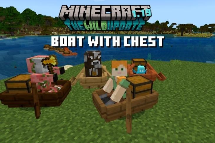 How to Craft and Use Boat with Chest in Minecraft (2022) | Beebom