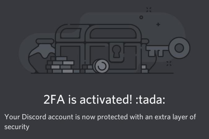 How To Enable Or Disable Two Factor Authentication 2fa On Discord