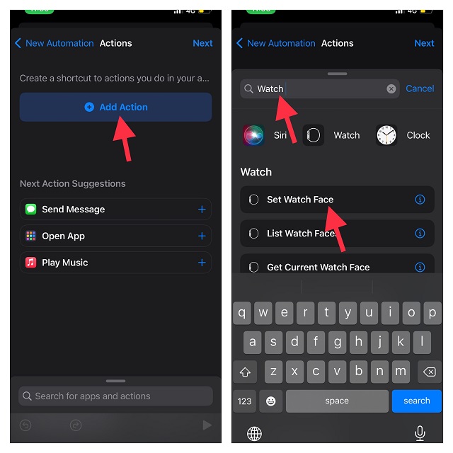 How to Automatically Change Apple Watch Face Based on Time or Place